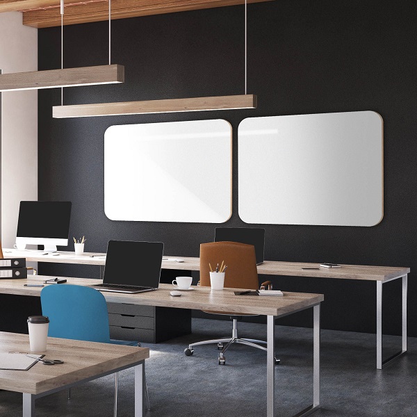 Skändi Frameless Scandinavian Birch Ply Whiteboards | Boards Direct